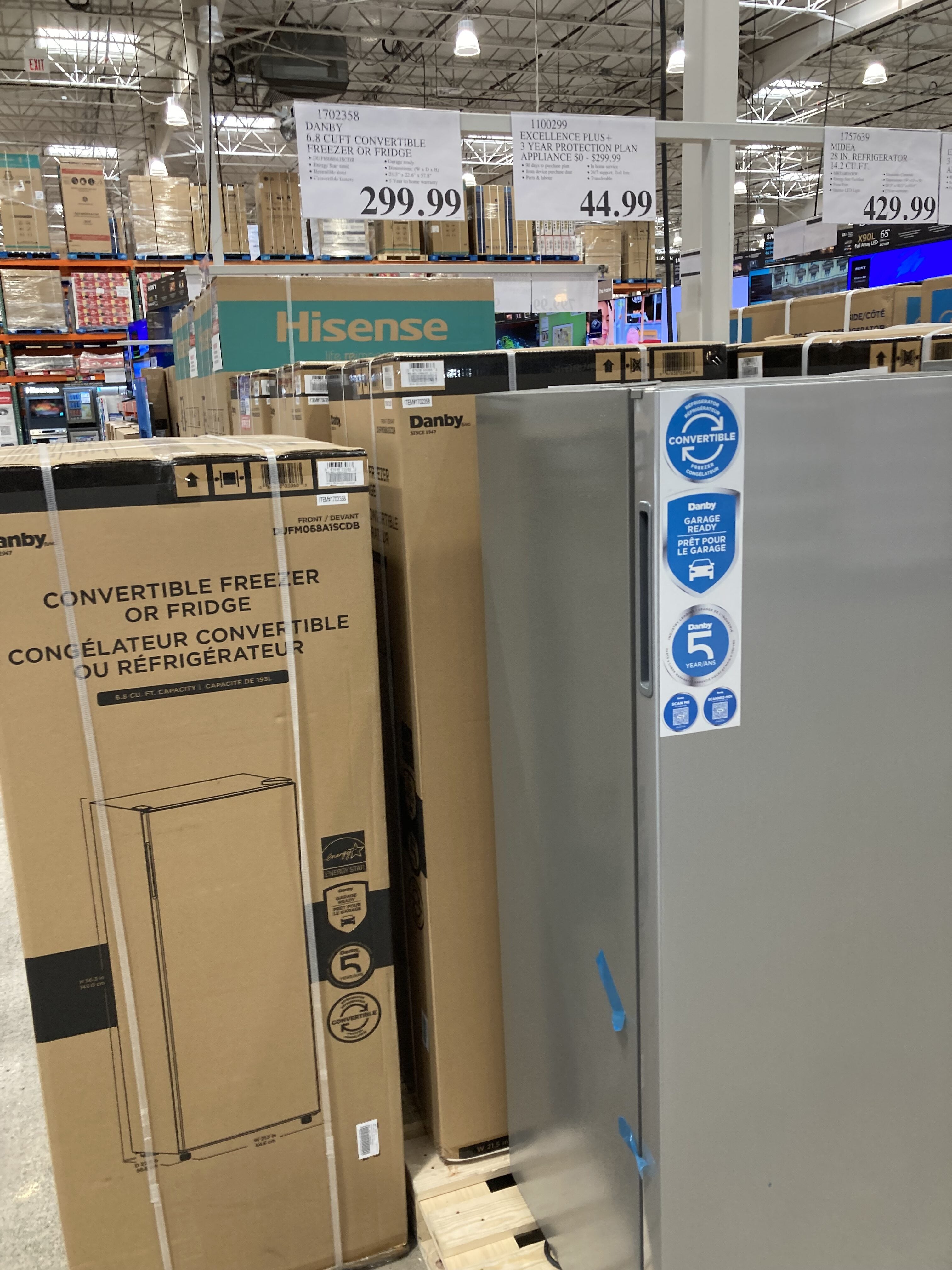 [Costco] Danby Upright 6.8 cu ft Freezer $299 - RedFlagDeals.com Forums