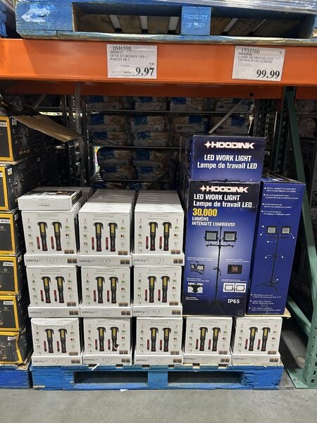 [Costco] Infinity X1 600 Lumen Auto Light with Emergency Tool 2-pack $9 ...