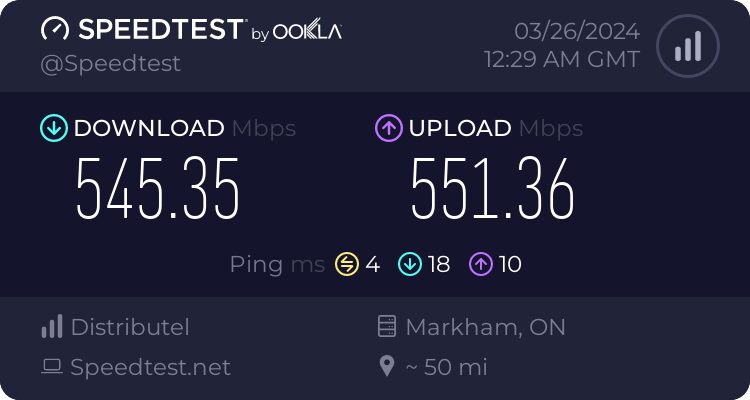 [Distributel] ONTARIO - 500 MBPS FIBRE $44.95. YMMV $29.95. See thread ...