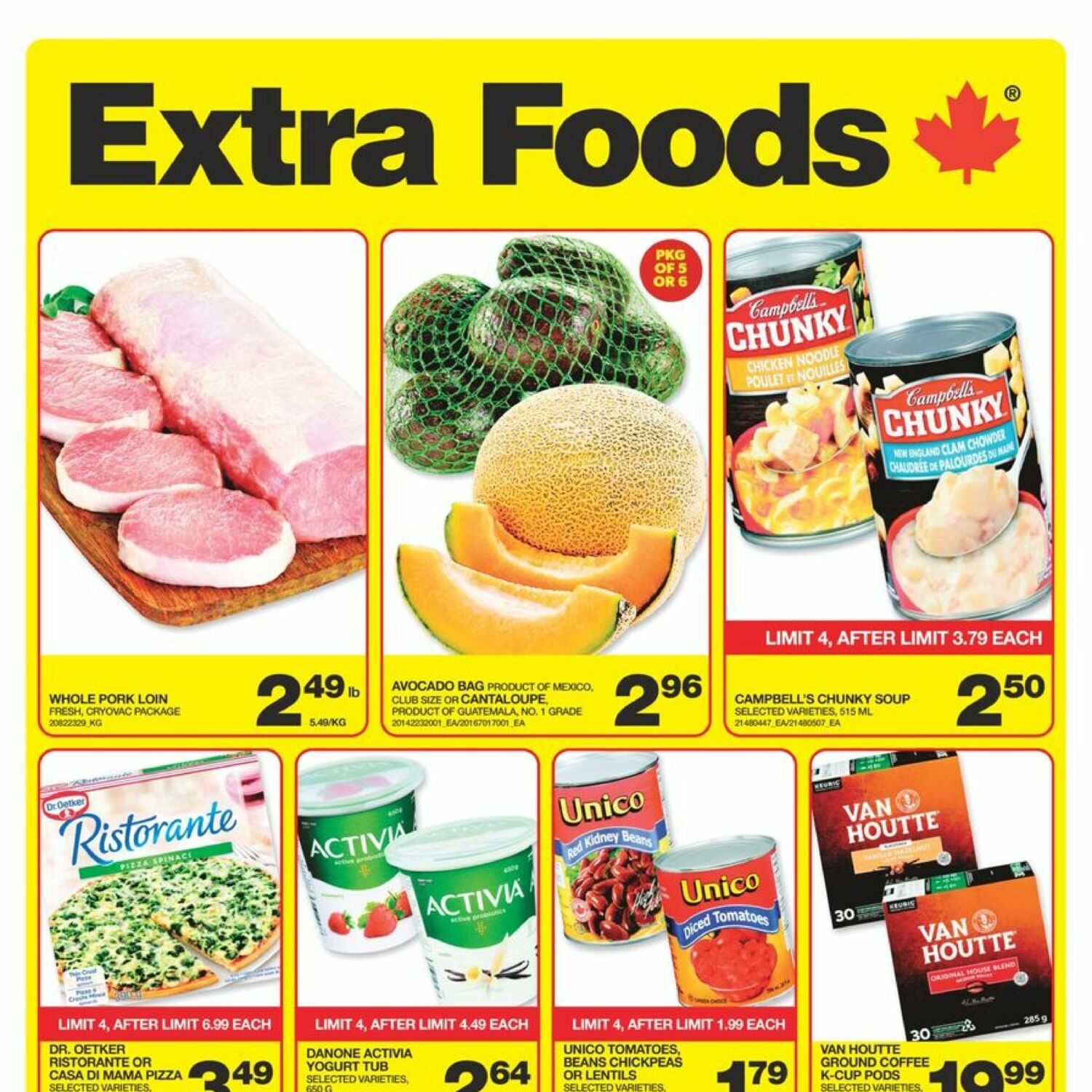 Extra Foods Weekly Flyer - Weekly Savings - Apr 4 – 10 - RedFlagDeals.com