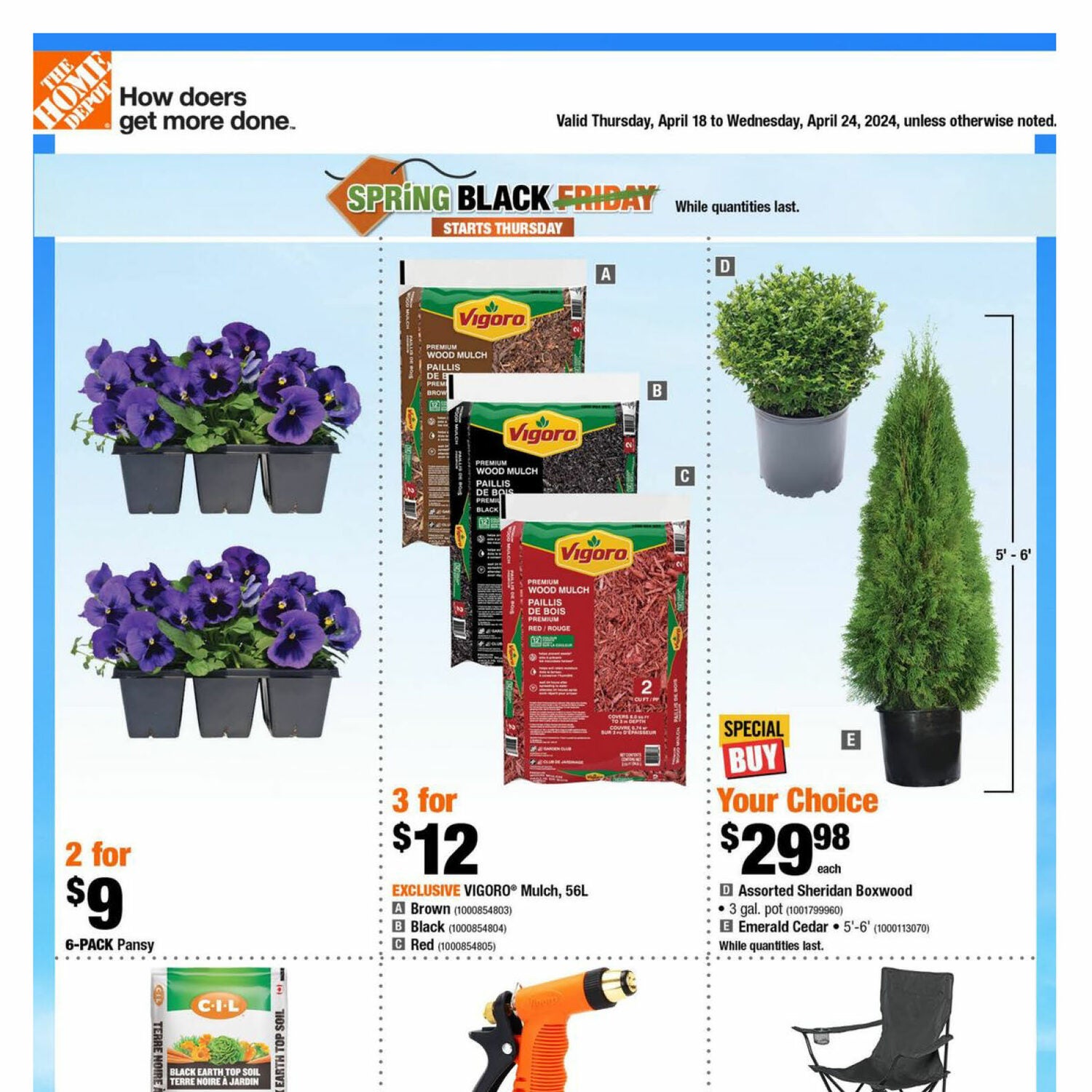 Home Depot Weekly Flyer - Weekly Deals - Spring Black Friday (Southern ...