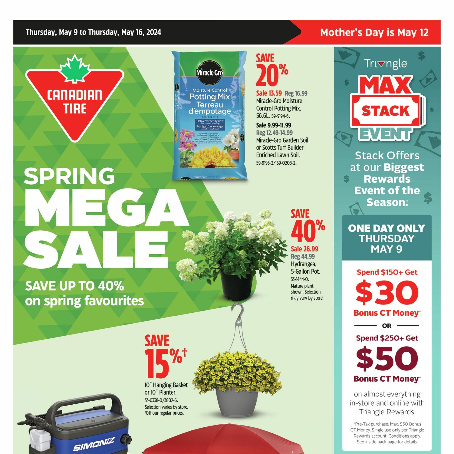 Canadian Tire Weekly Flyer - Weekly Deals - Spring Mega Sale (ON) - May ...