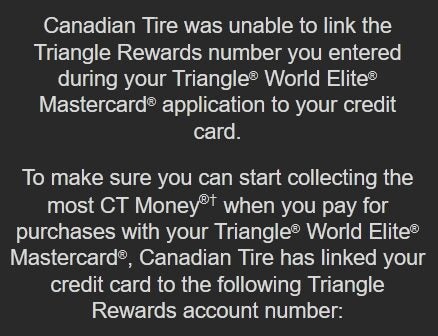 [Canadian Tire] $150 Canadian Tire Money sign up bonus for Triangle ...