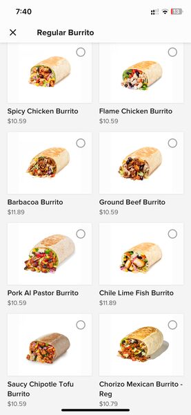 [Quesada] Get regular burritos for $5.99 on May 5, 2024 - in store ...