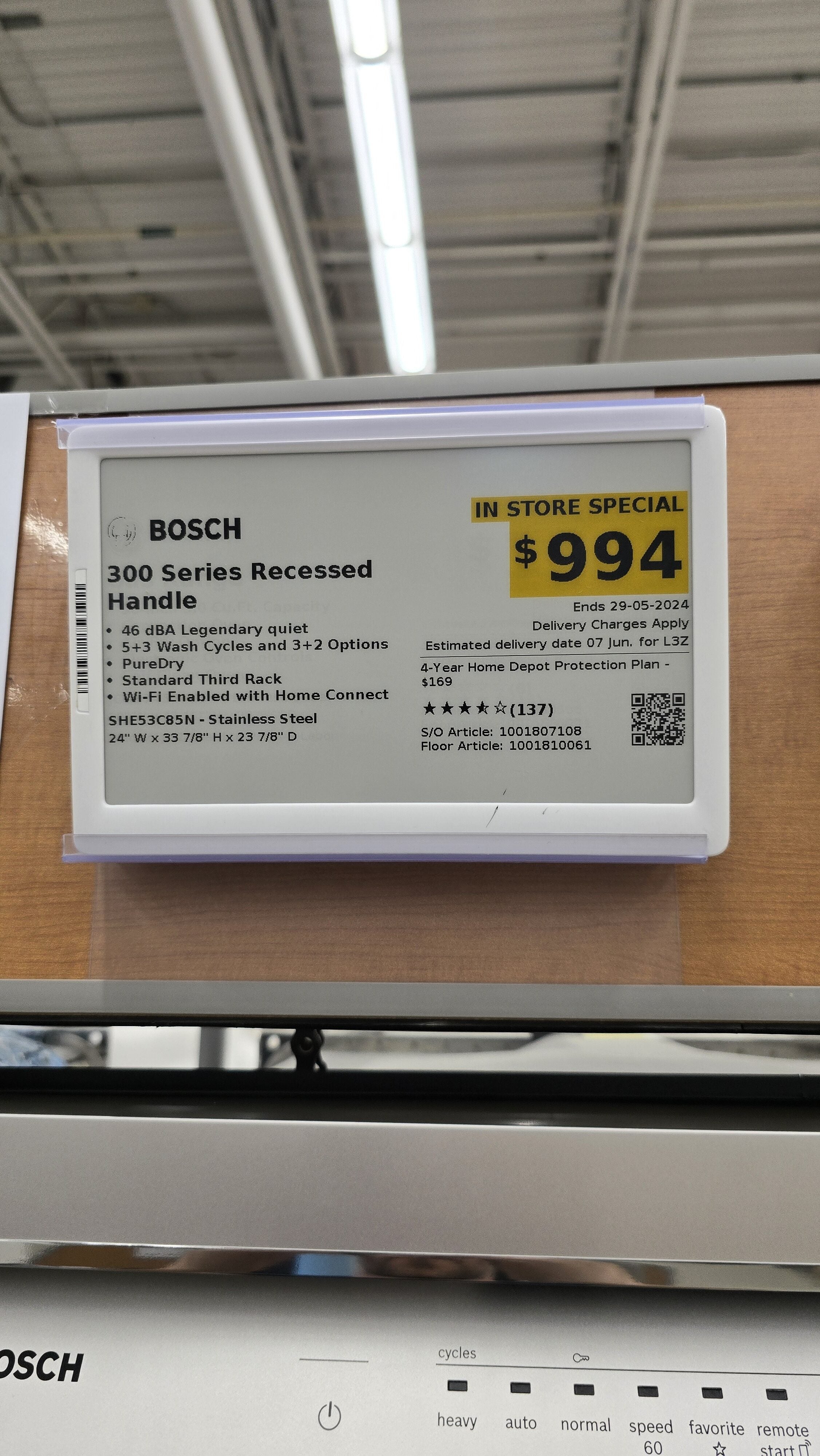 Compare these 2 Bosch dishwashers - RedFlagDeals.com Forums