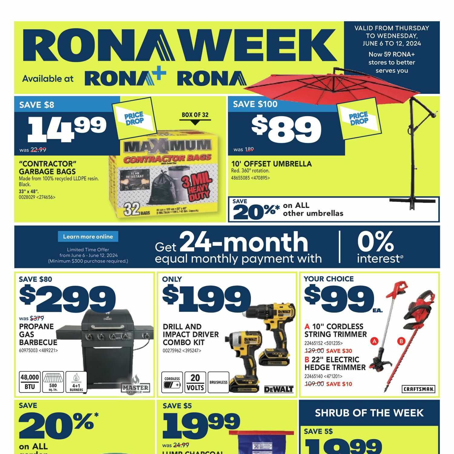 Rona Weekly Flyer - Weekly Deals - Rona Week (ON) - Jun 6 – 12 ...