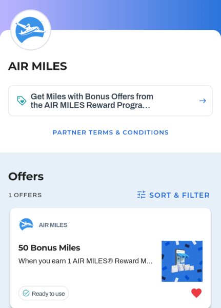 [Air Miles] Scan A Receipt 75 Bonus Air Miles Flash Offer (May 31 ...
