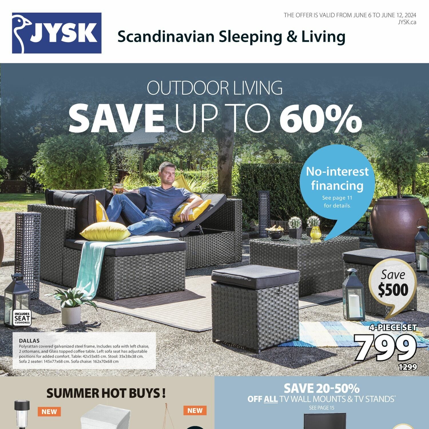 JYSK Weekly Flyer - Weekly Deals - Jun 6 – 12 - RedFlagDeals.com