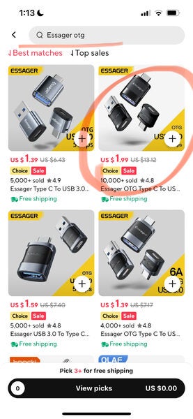 [Dollar Tree] $1.50 USB-A male to USB-C female adapter at Dollar Tree ...