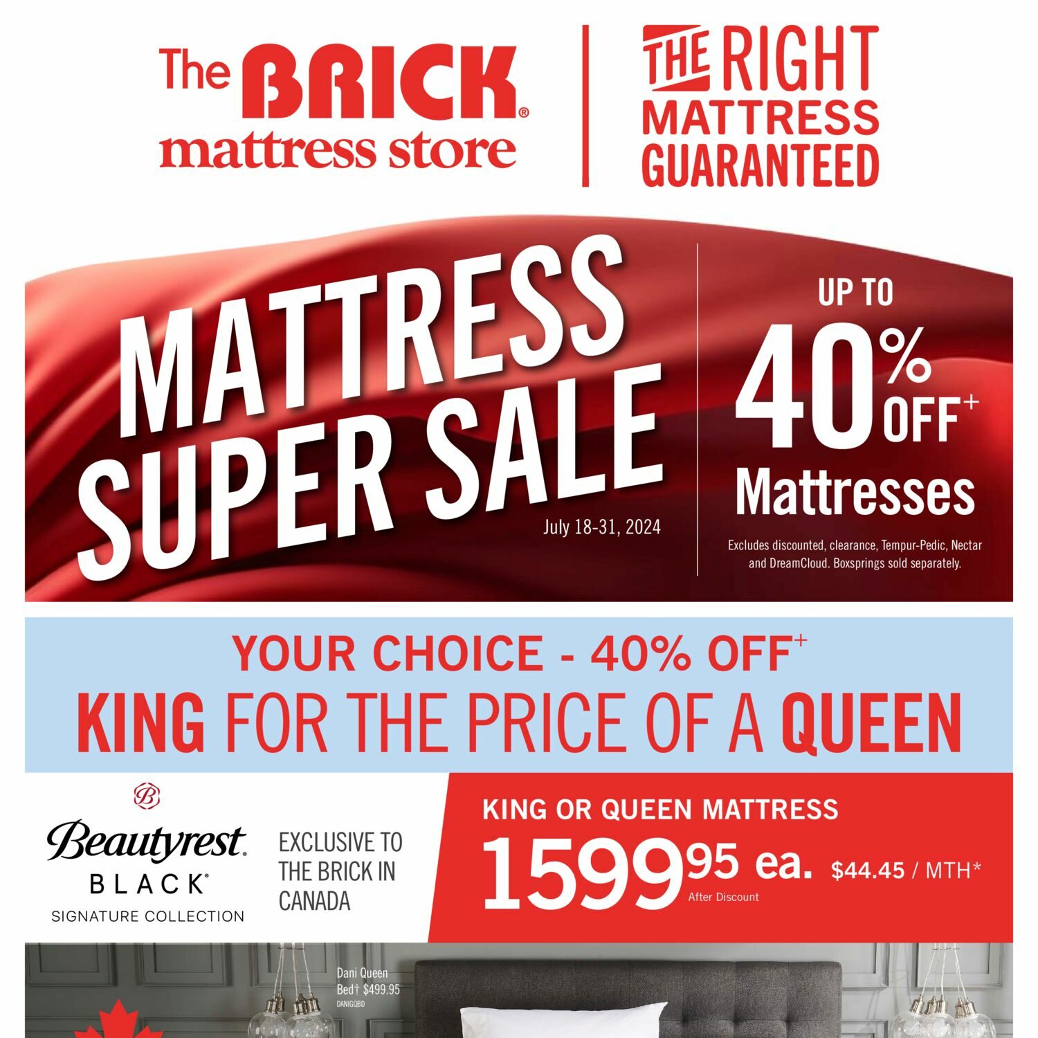 The Brick Weekly Flyer - Mattress Store - Mattress Super Sale (AB & ON ...