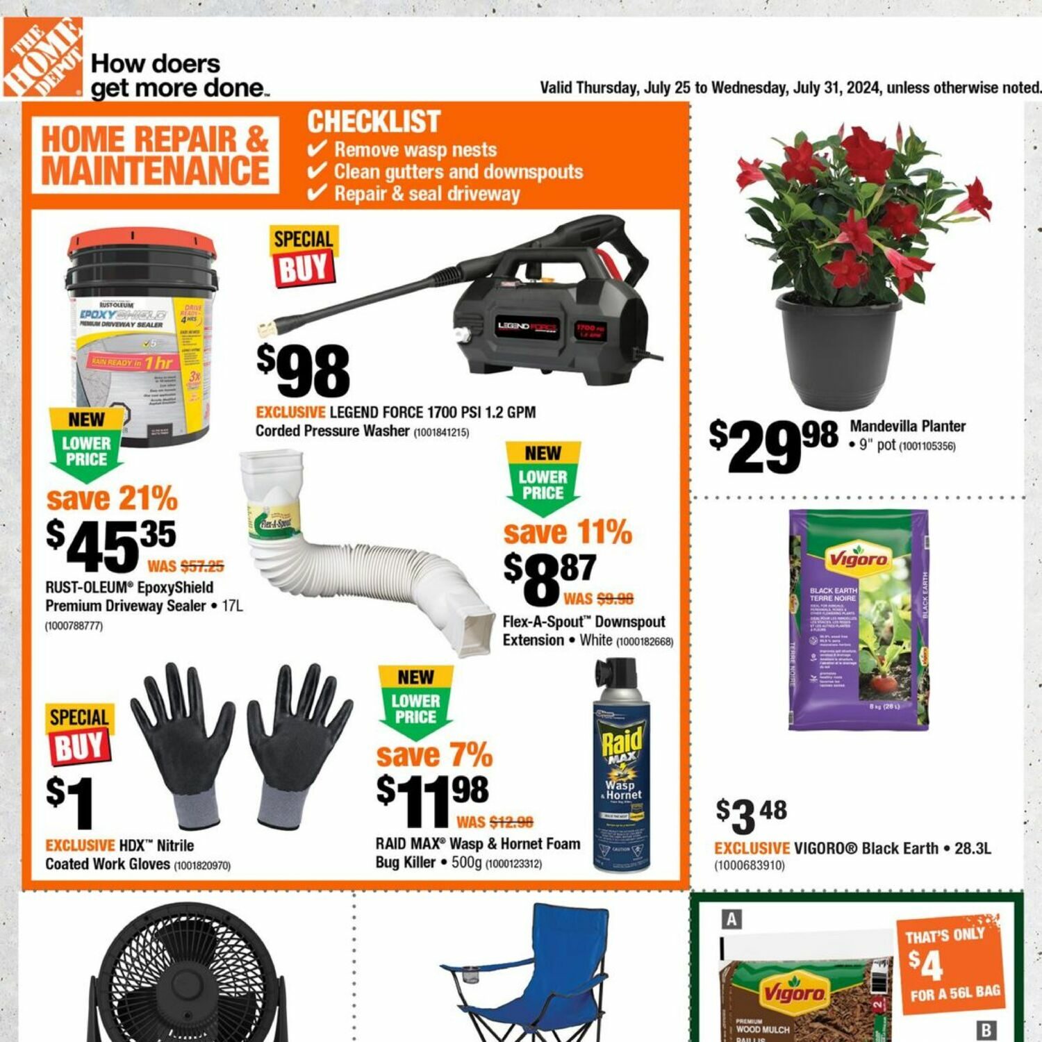 Home Depot Weekly Flyer - Weekly Deals (MB) - Jul 25 – 31 ...