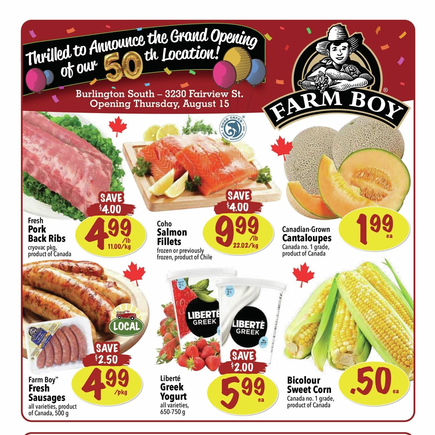 Farm Boy Weekly Flyer - Weekly Savings - Aug 15 – 21 - RedFlagDeals.com