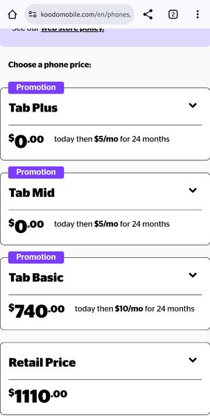 [Koodo] Pixel 8 for $5/month with plan $34 tab plus(YMMV) - Page 2 ...