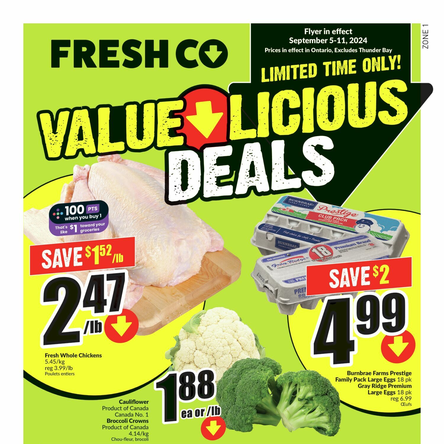 Fresh Co Weekly Flyer - Weekly Savings - Value-licious Deals (ON) - Sep ...