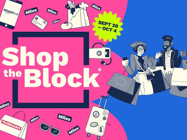 [Air Miles] LAST DAY - Shop The Block Event - get up to 775+50 Bonus ...
