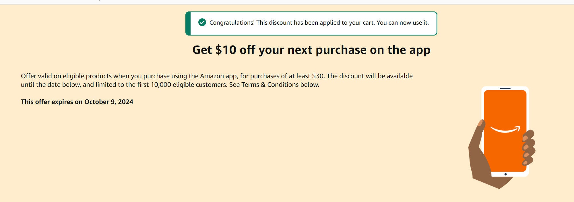 [Amazon.ca] Get $10 off at least $30 your next purchase on the Amazon ...