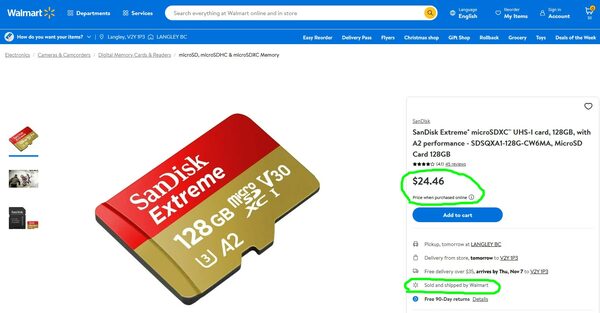 Walmart - Online Prices Don't Match In-Store Prices - RedFlagDeals.com ...