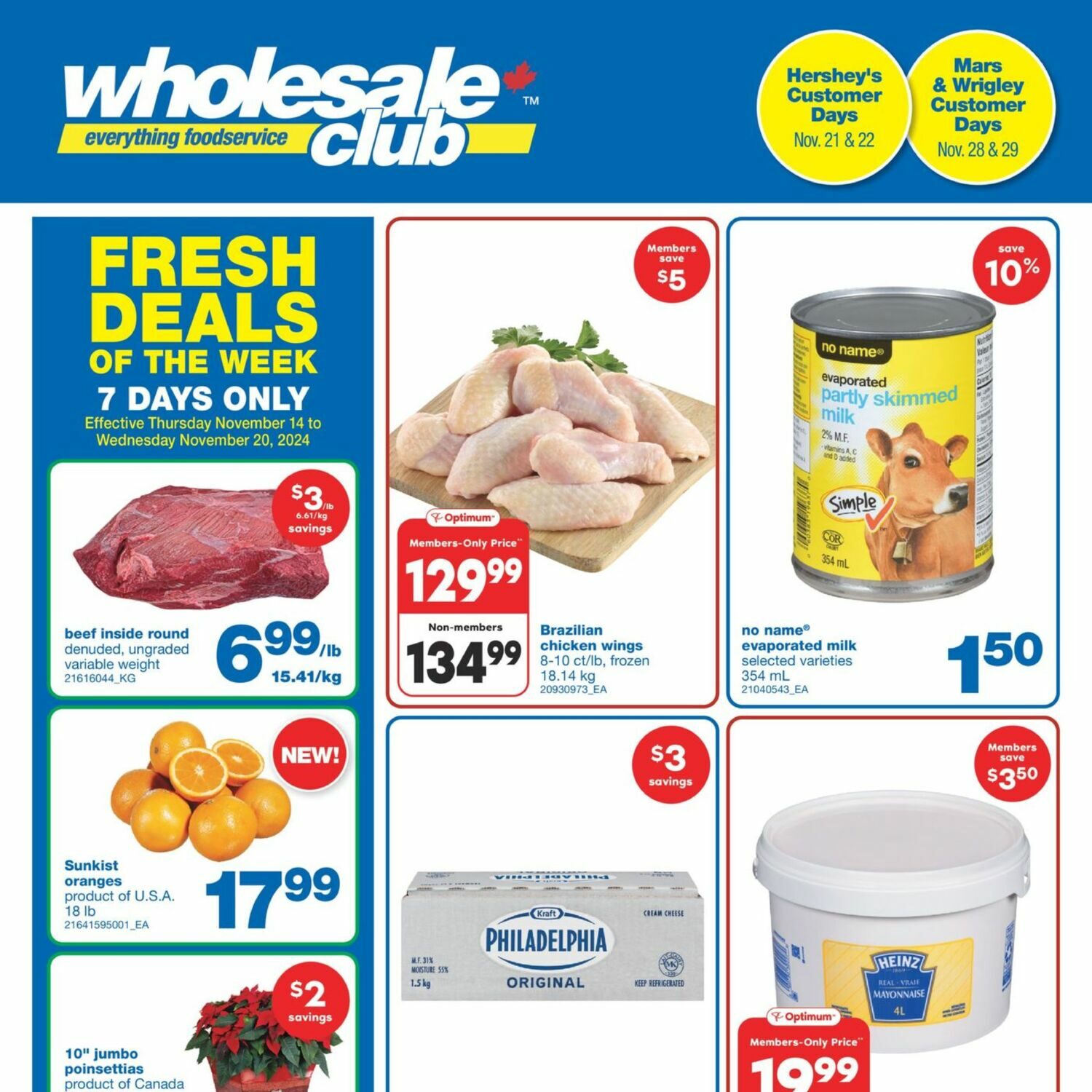 Wholesale Club Weekly Flyer - Club Savings (ON) - Nov 14 – Dec 4 ...