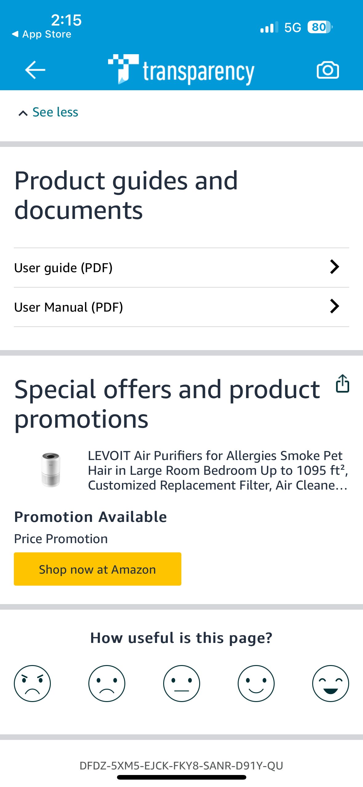 Amazon Verified by Transparency - RedFlagDeals.com Forums