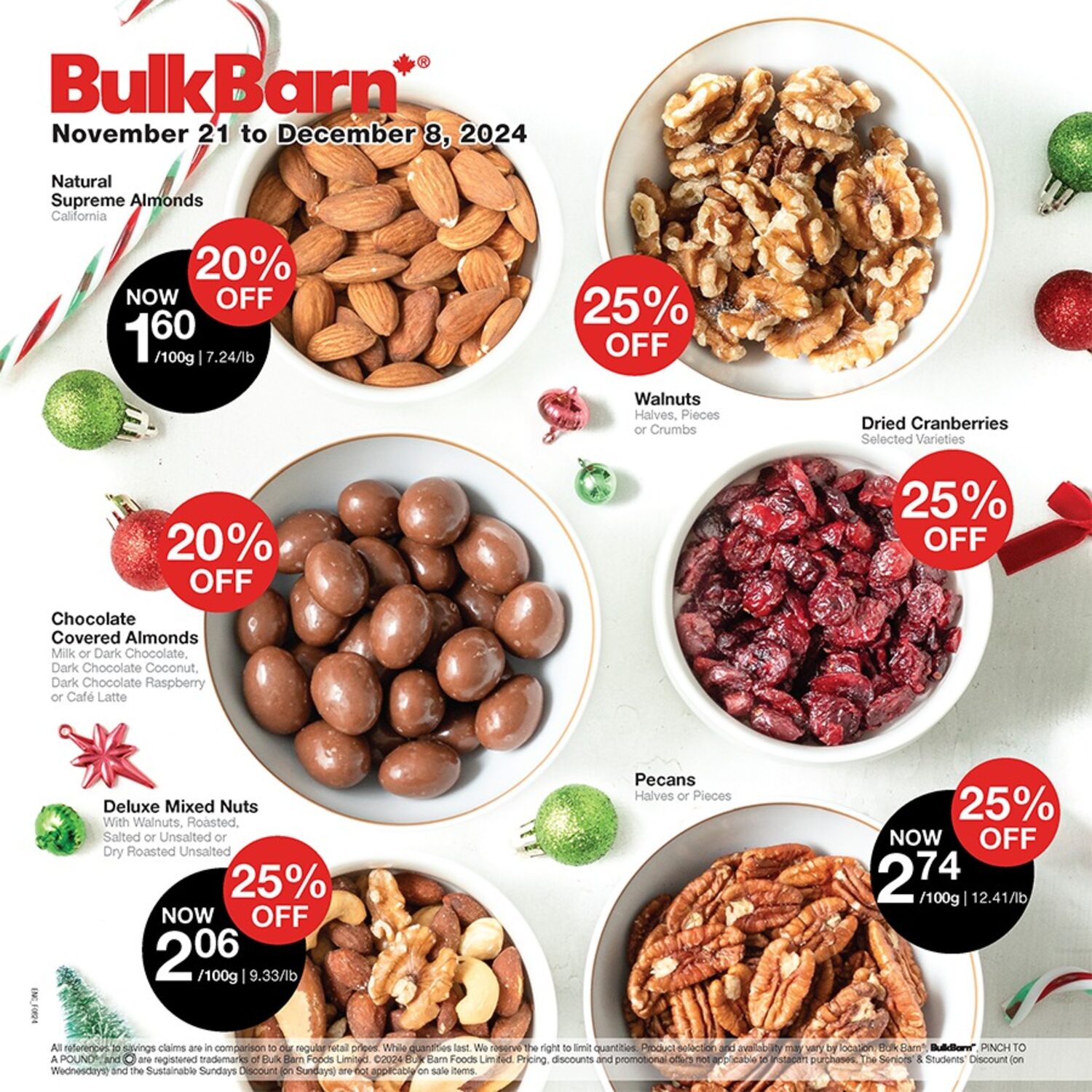 Bulk Barn Weekly Flyer - Weekly Deals - Nov 21 – Dec 8 - RedFlagDeals.com