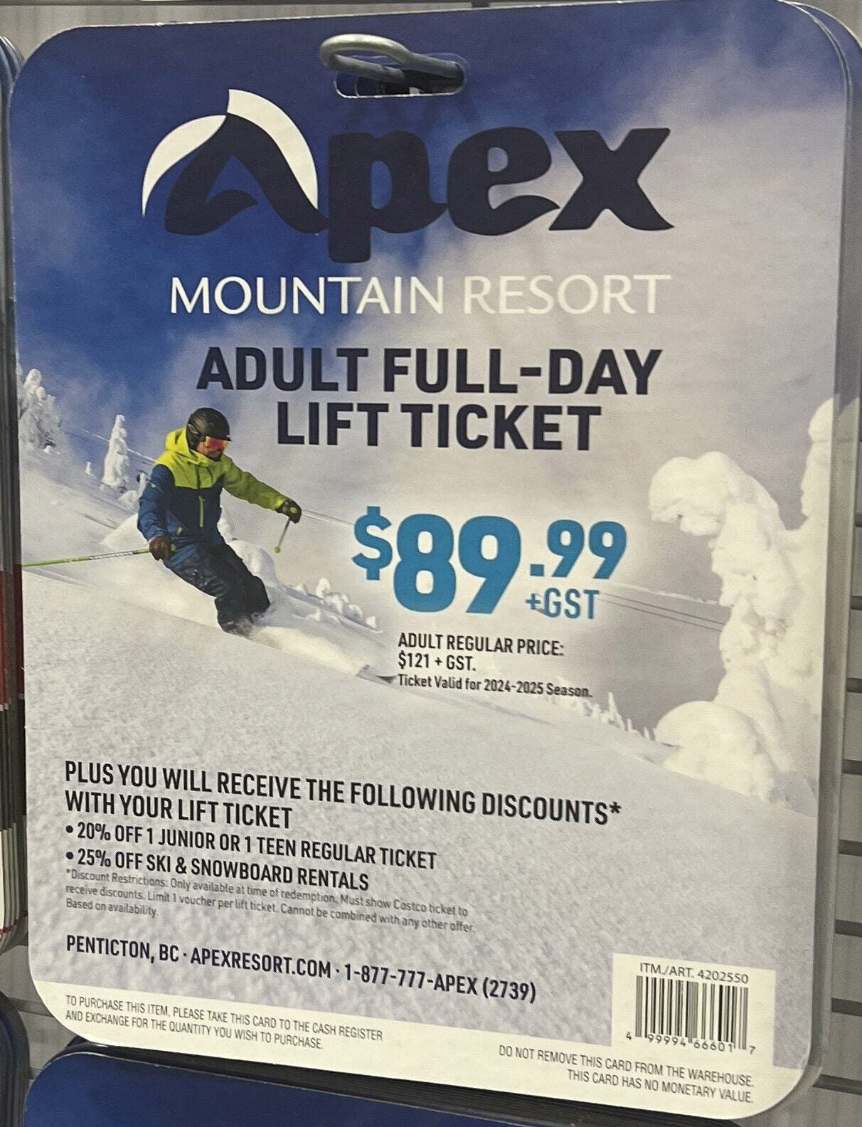 [Costco] Western Canada (AB BC) Ski Lift deals 2024/2025 - RedFlagDeals.com Forums