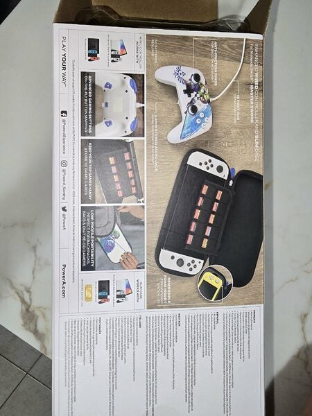 [Costco] Power A Zelda Wired Switch controller and slim case - $9.97 ...