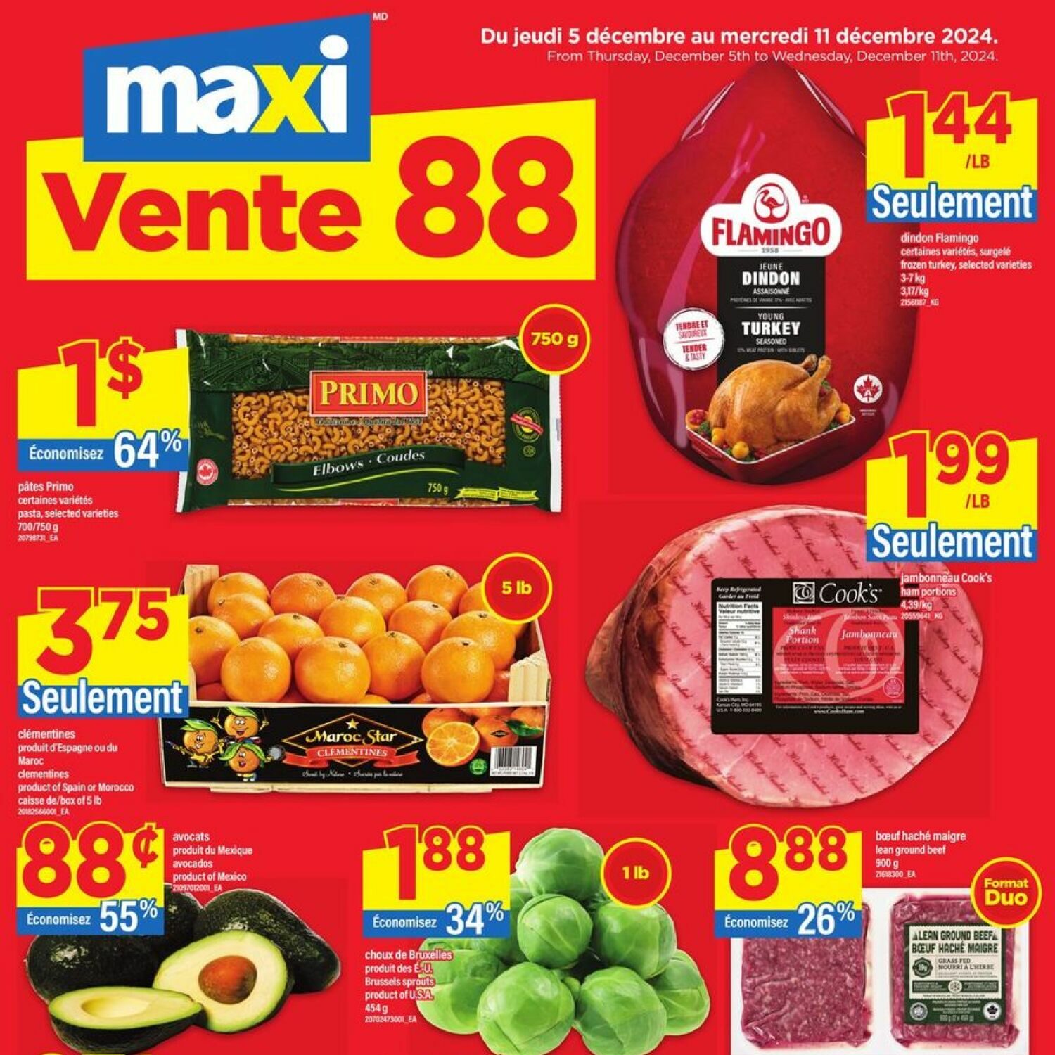Maxi Weekly Flyer - Weekly Savings - 88 Sale - Dec 5 – 11 ...