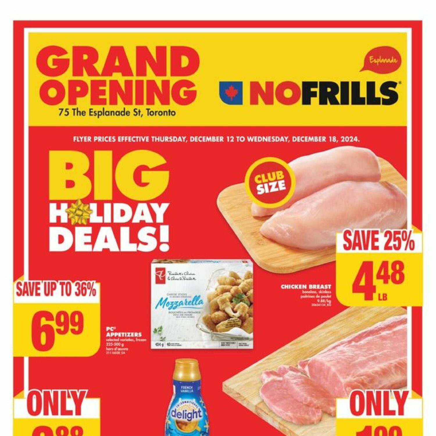 No Frills Weekly Flyer - 75 The Esplanade St., Toronto Only - Grand ...