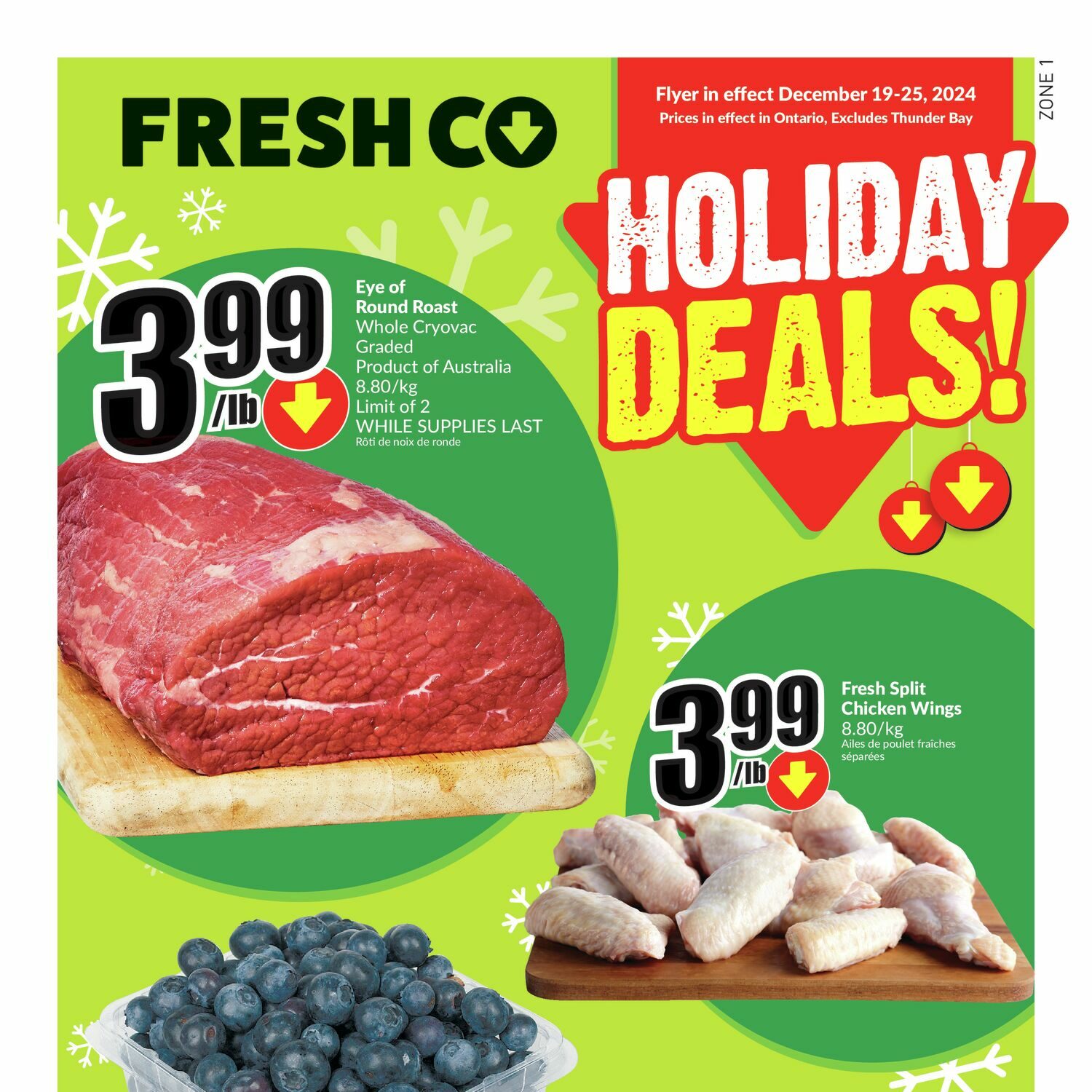 Fresh Co Weekly Flyer - Weekly Savings - Holiday Deals (ON) - Dec 19 ...