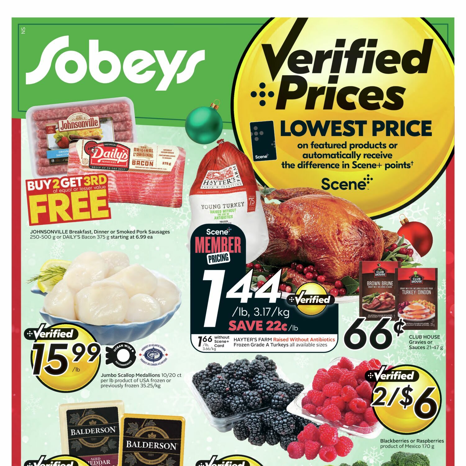 Sobeys Weekly Flyer - Weekly Savings (NS) - Dec 19 – 25 - RedFlagDeals.com