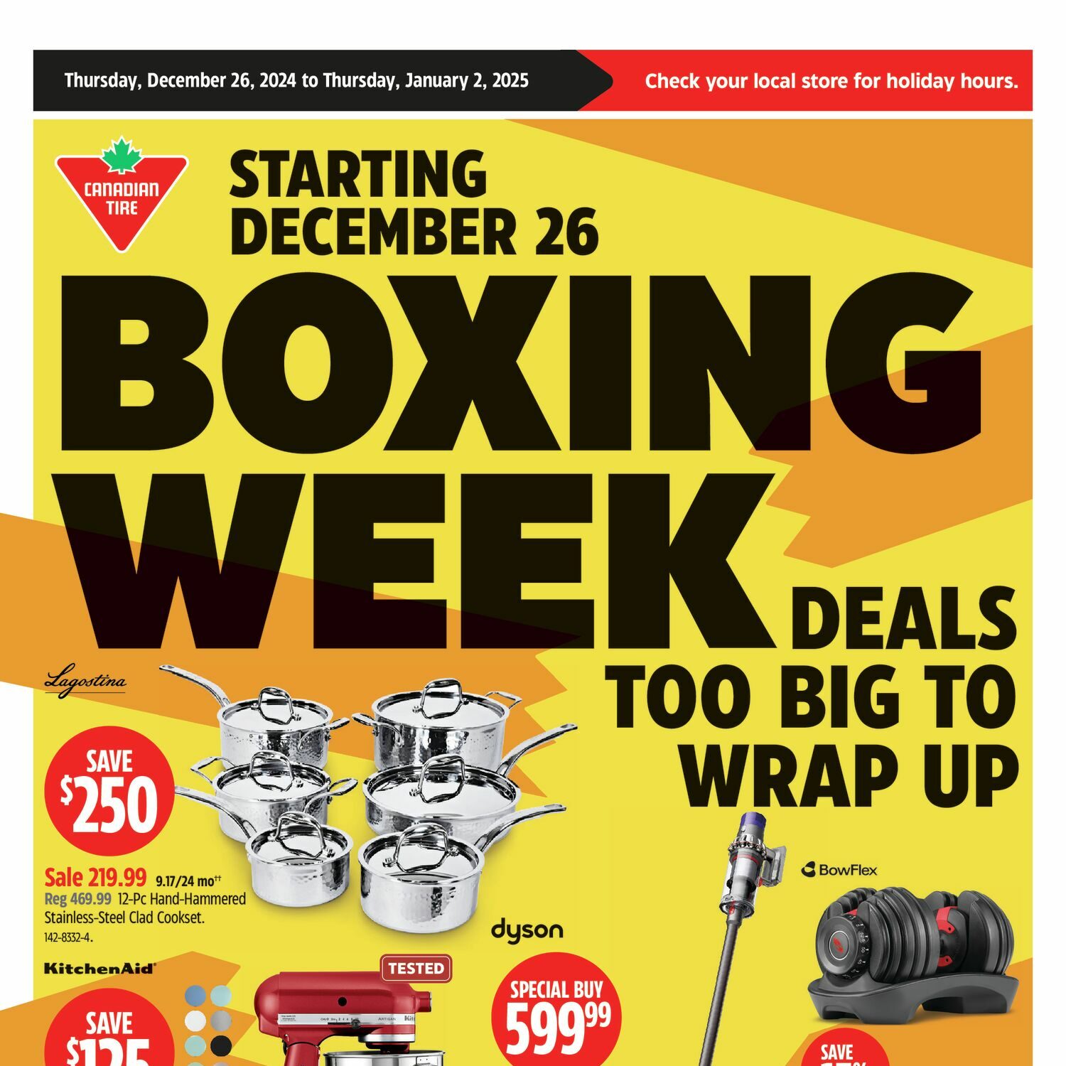 Canadian Tire Weekly Flyer - Weekly Deals - Boxing Week Deals - Dec 26 ...