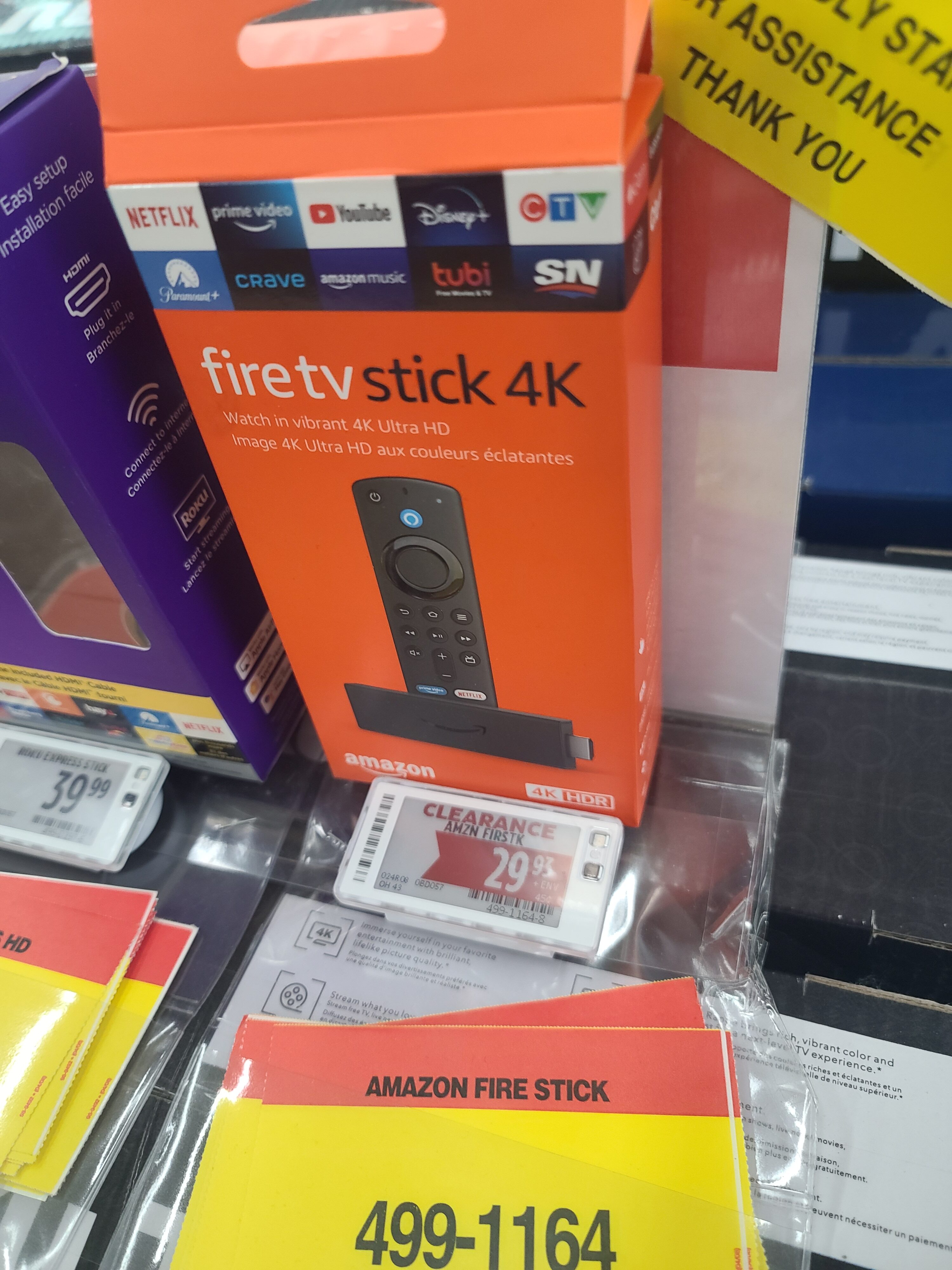 [Canadian Tire] Amazon Fire TV Stick 4K $29.99 Ymmv - RedFlagDeals.com ...