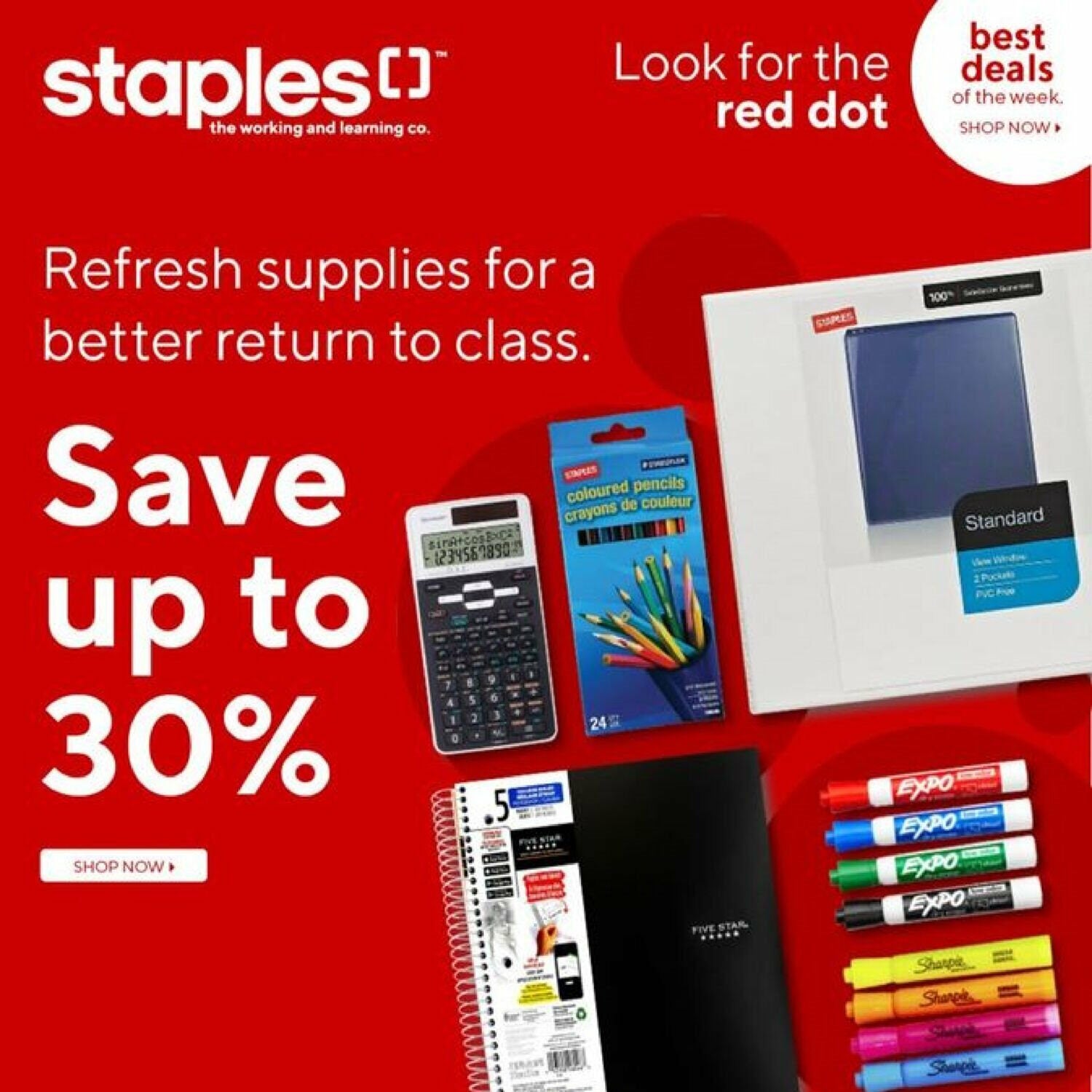 Staples Weekly Flyer - Weekly Deals (NB) - Jan 1 – 7 - RedFlagDeals.com
