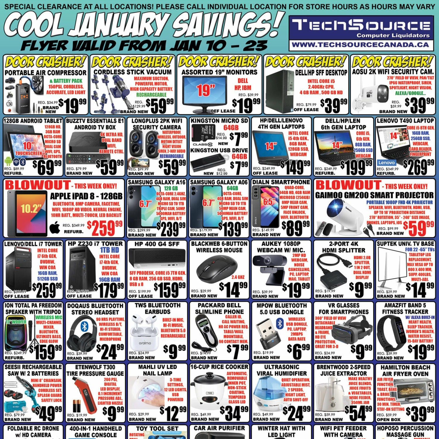Tech Source Weekly Flyer - Cool January Savings - Jan 10 – 23 ...