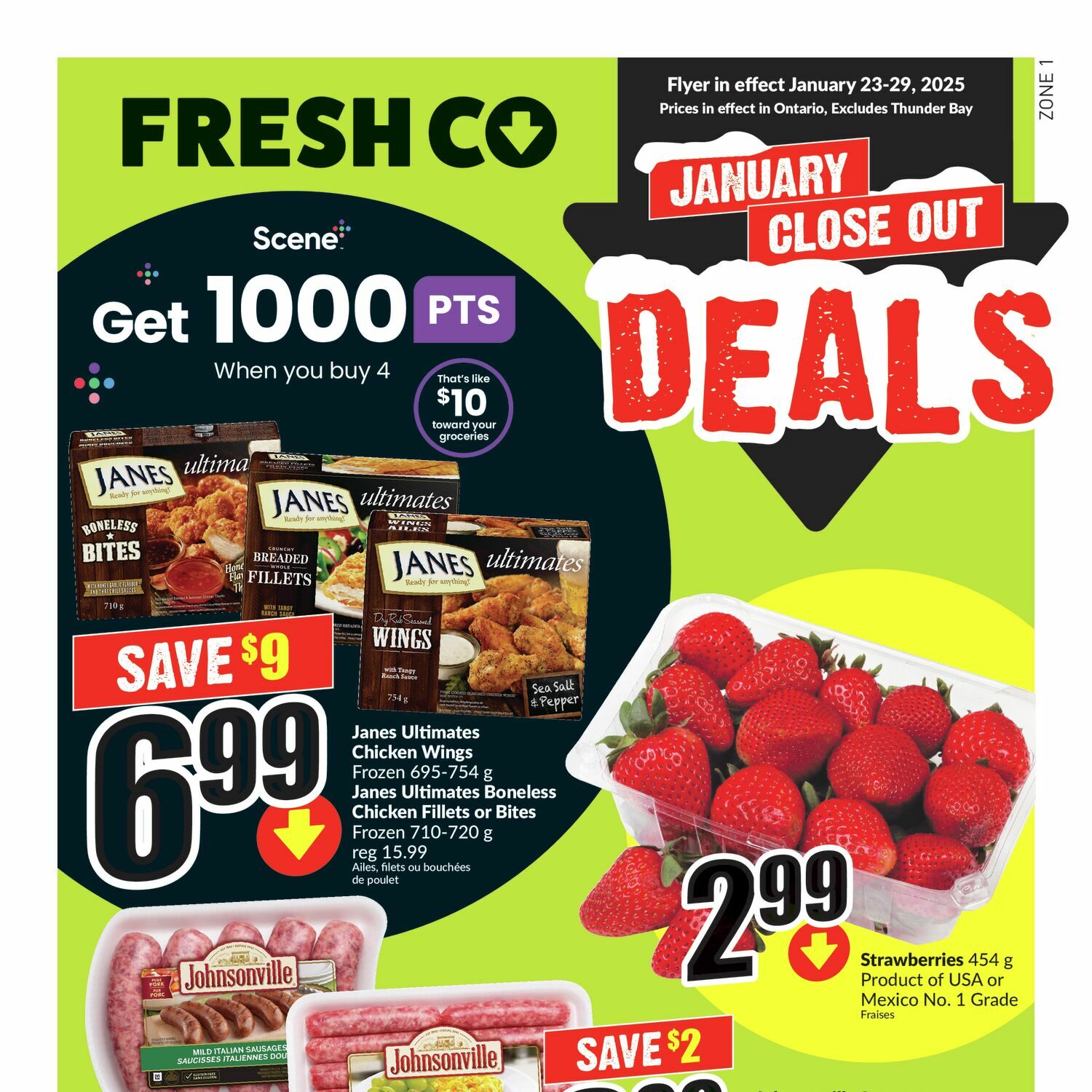 Fresh Co Weekly Flyer - Weekly Savings - January Close Out Deals (ON ...