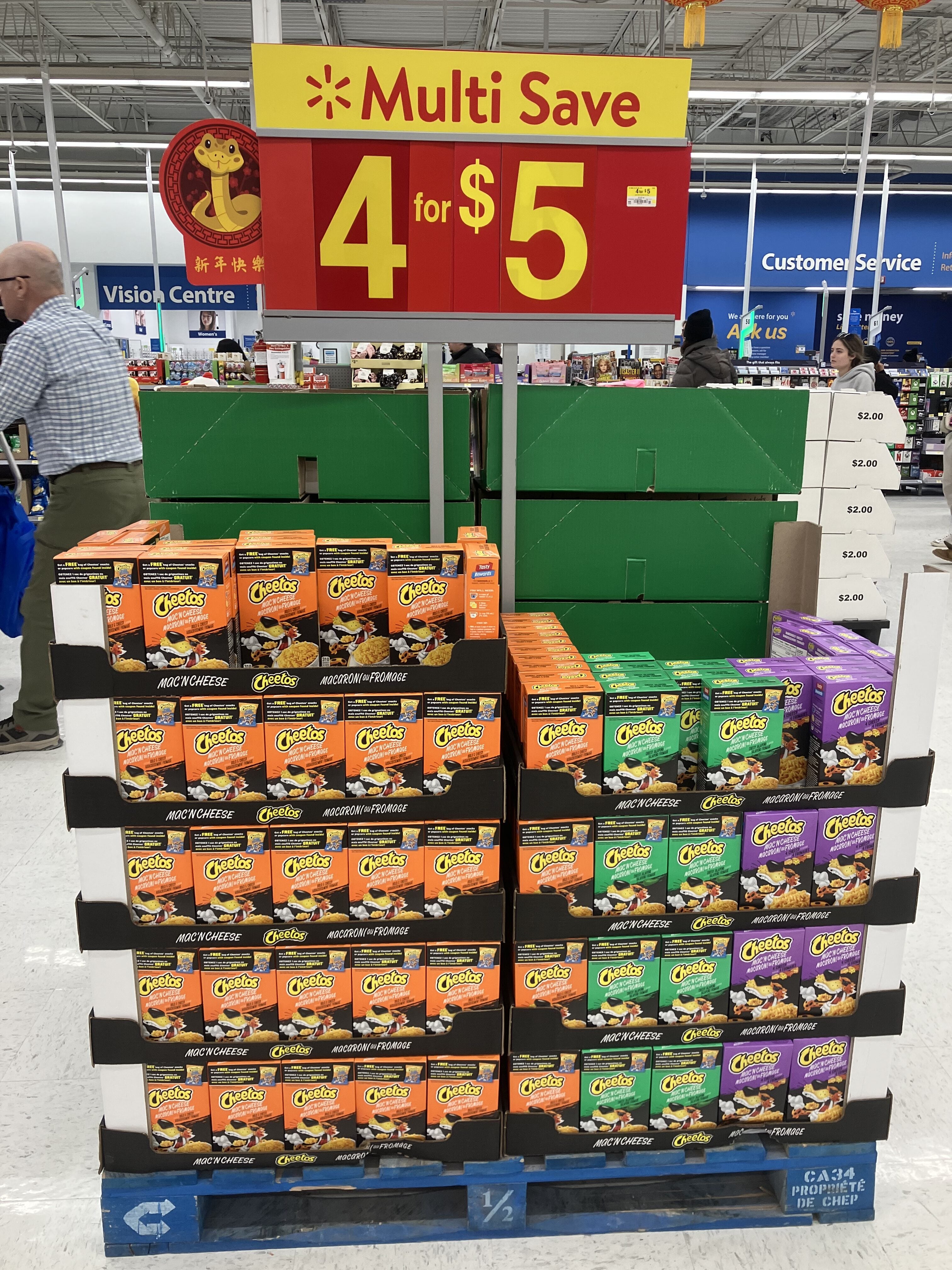 [Walmart] Buy 4 boxes of Cheetos Macaroni & Cheese for $5 + Get a ...