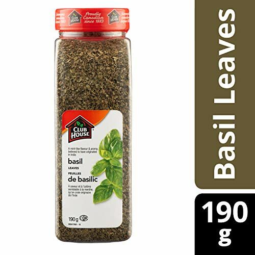 [Amazon.ca] Club House - Basil Leaves, 190g, Case of 12 $8.33 or $7.91 ...