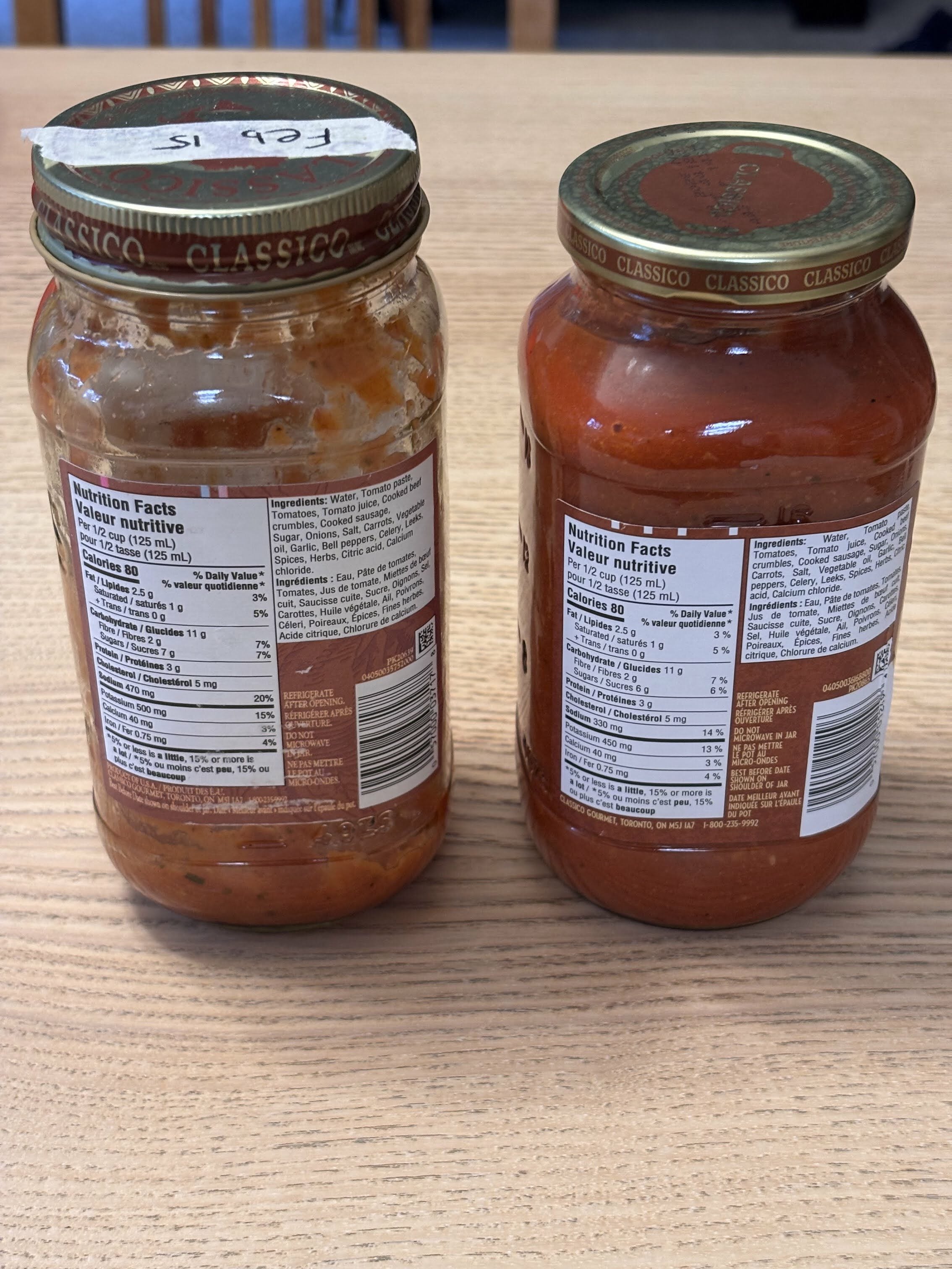[Sobeys] [Safeway]Classico Pasta Sauce 218-600ml $.97 or Kraft Peanut ...