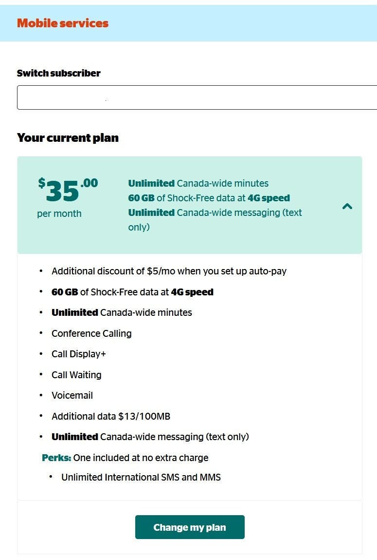 Koodo Loyalty offer YMMV ($30/60GB) - RedFlagDeals.com Forums