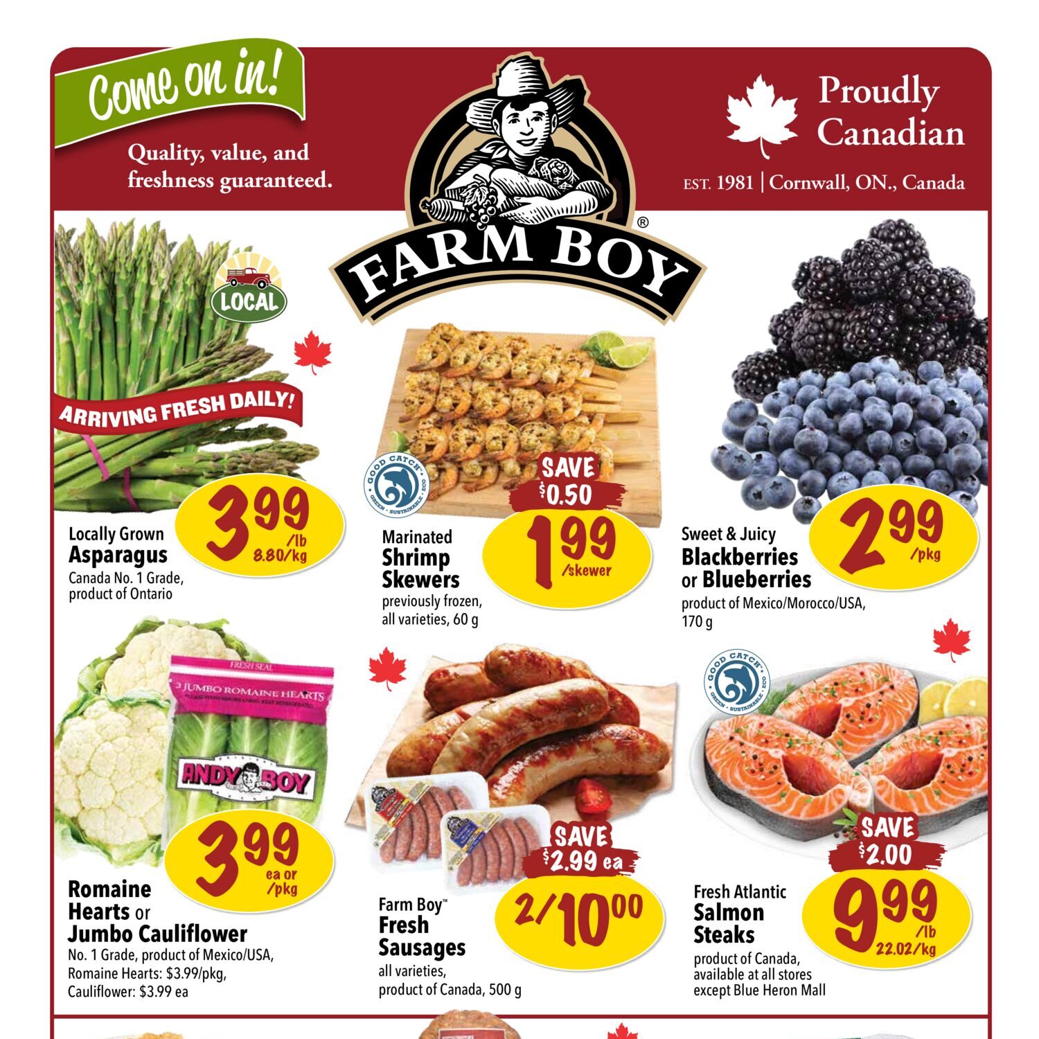 Farm Boy Weekly Flyer - Weekly Savings - May 15 – 21 - RedFlagDeals.com