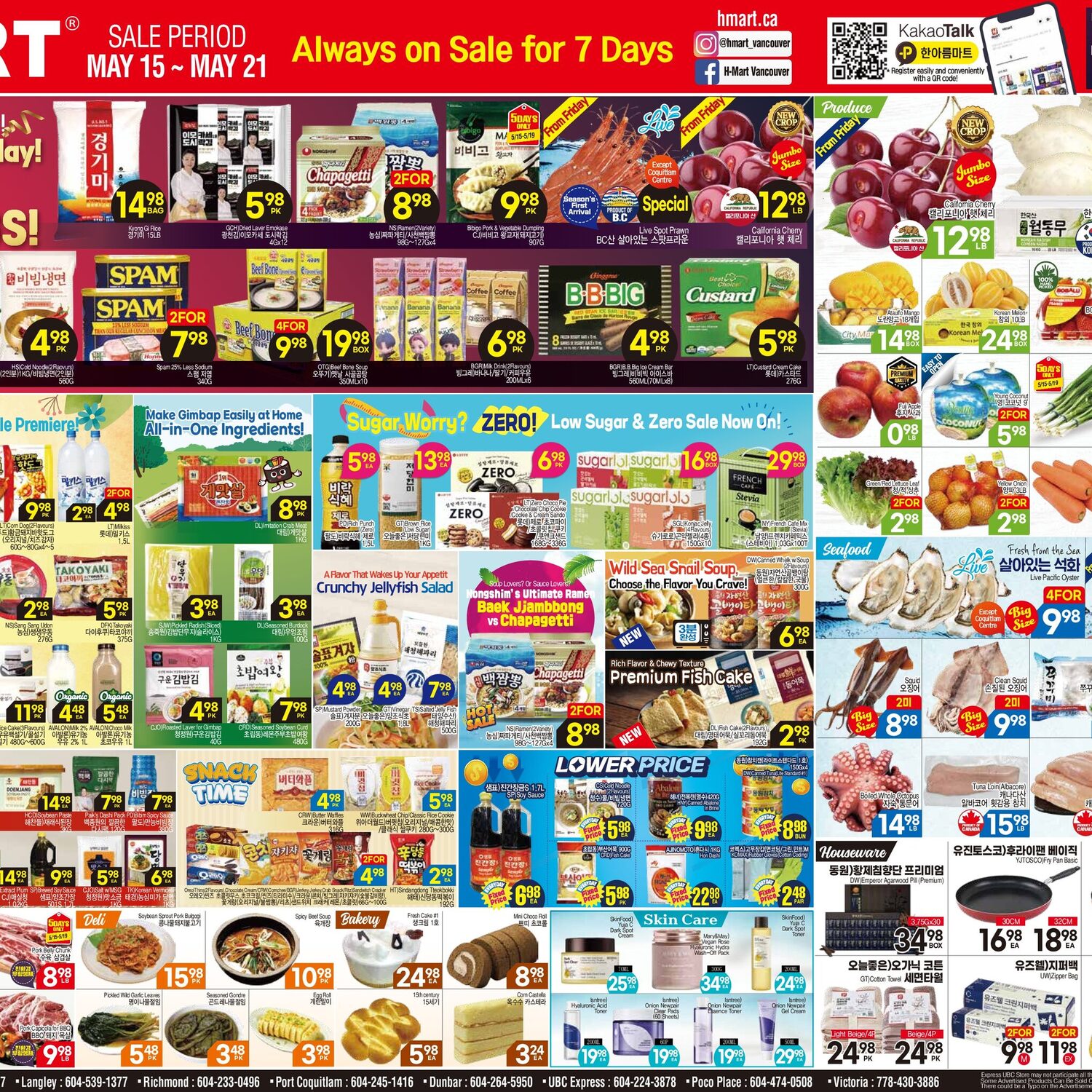 H-Mart Weekly Flyer - Weekly Specials (BC) - May 15 – 21 - RedFlagDeals.com