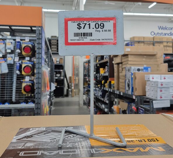 [Princess Auto] NORTHERN RIDGE 16 cu. ft Rooftop Cargo Carrier - $298. ...