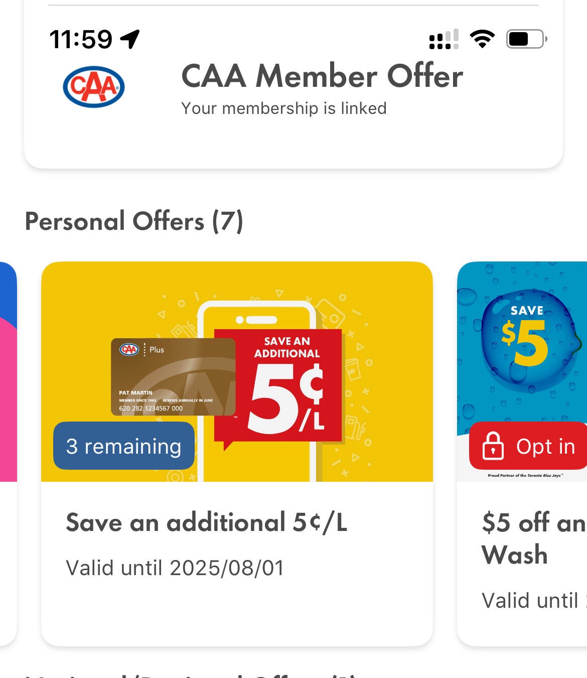 [Shell] Shell - CAA Members save 8c/L on first 3 fuel purchases Jun 1 ...
