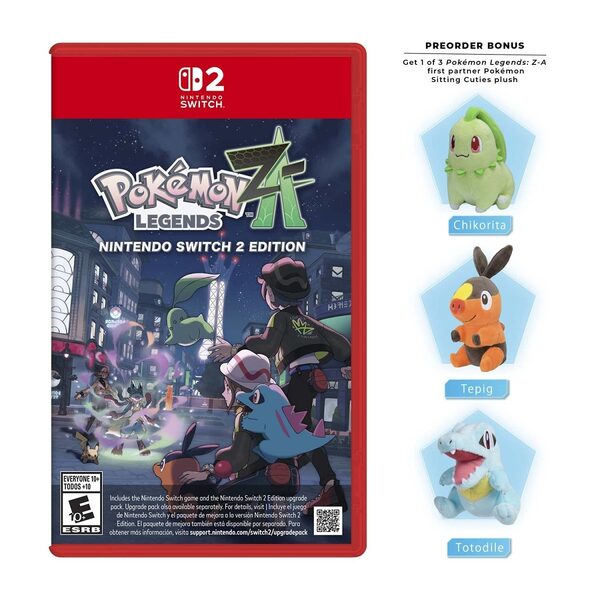 [Pokemon Center] Pre Order Pokemon Legends ZA for Switch 2 and get a ...
