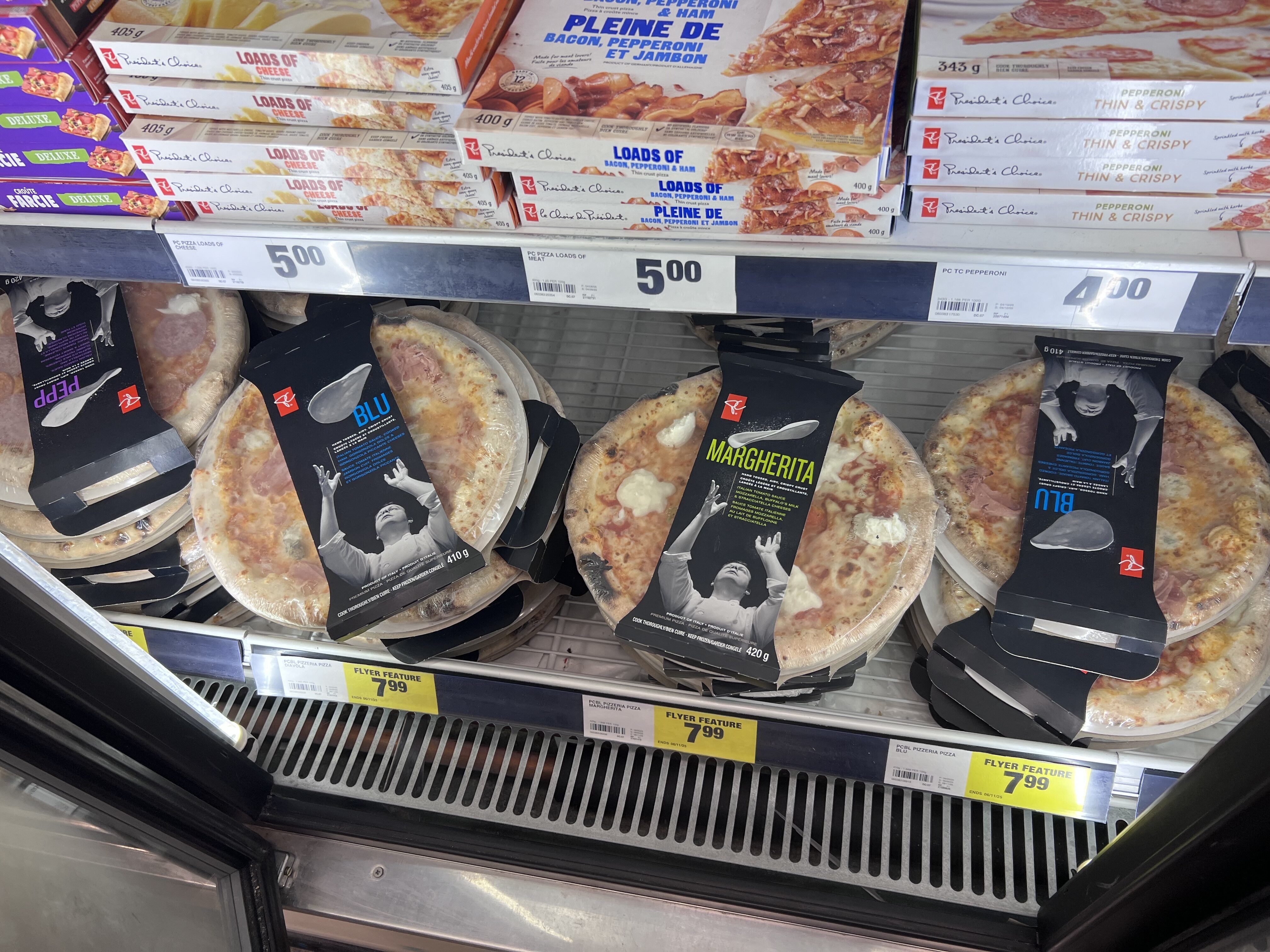 [No Frills] PC Black Label Pizza $7.99 + 5,000 PCO points, Free Dawn ...