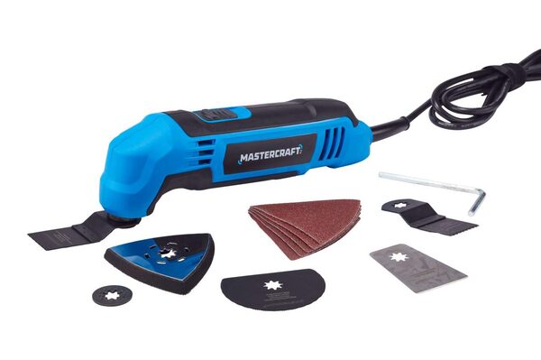 [Canadian Tire] Mastercraft 2.2A Oscillating Multi-Tool Kit with Blades ...
