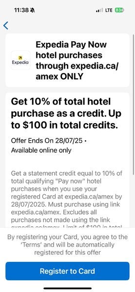 [American Express] Amex 30% bonus at points redemption (YMMV) - Page 2 ...
