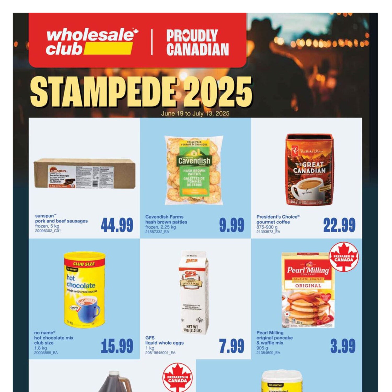 Wholesale Club Weekly Flyer - Stampede 2025 - Jun 19 – Jul 13 ...