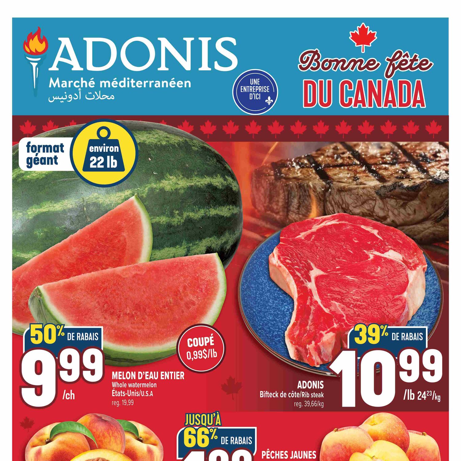 Marche Adonis Weekly Flyer - Weekly Specials (QC) - Jun 26 – Jul 2 ...