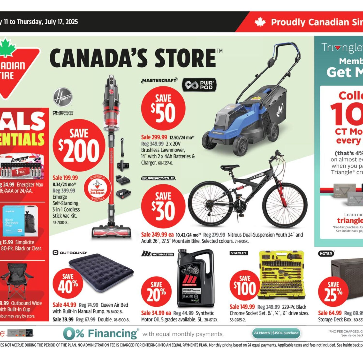 Canadian Tire Weekly Flyer - Weekly Deals - Canada's Store - Jul 11 ...